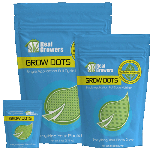 Real Growers Grow Dots Programmed Release Plant Fertilizer - Happy Hydro