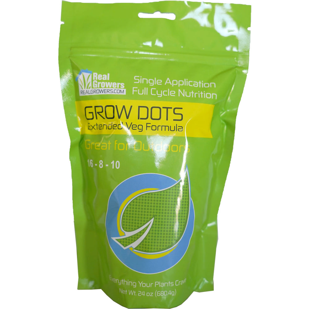 Real Growers Grow Dots Programmed Release Plant Fertilizer - Happy Hydro