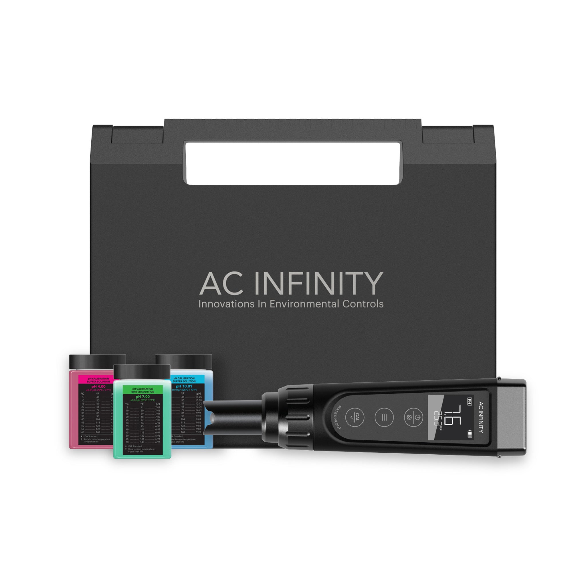 AC Infinity pH Meter PRO Kit, Interchangeable Probe - Happy Hydro