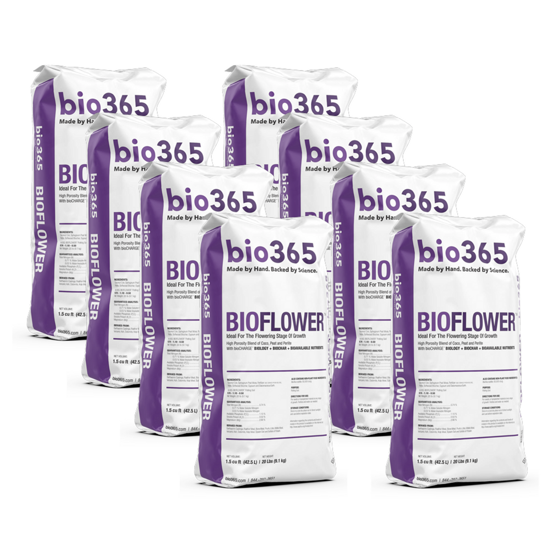 bio365 BIOFLOWER Soil - 1.5cf Bag - Happy Hydro
