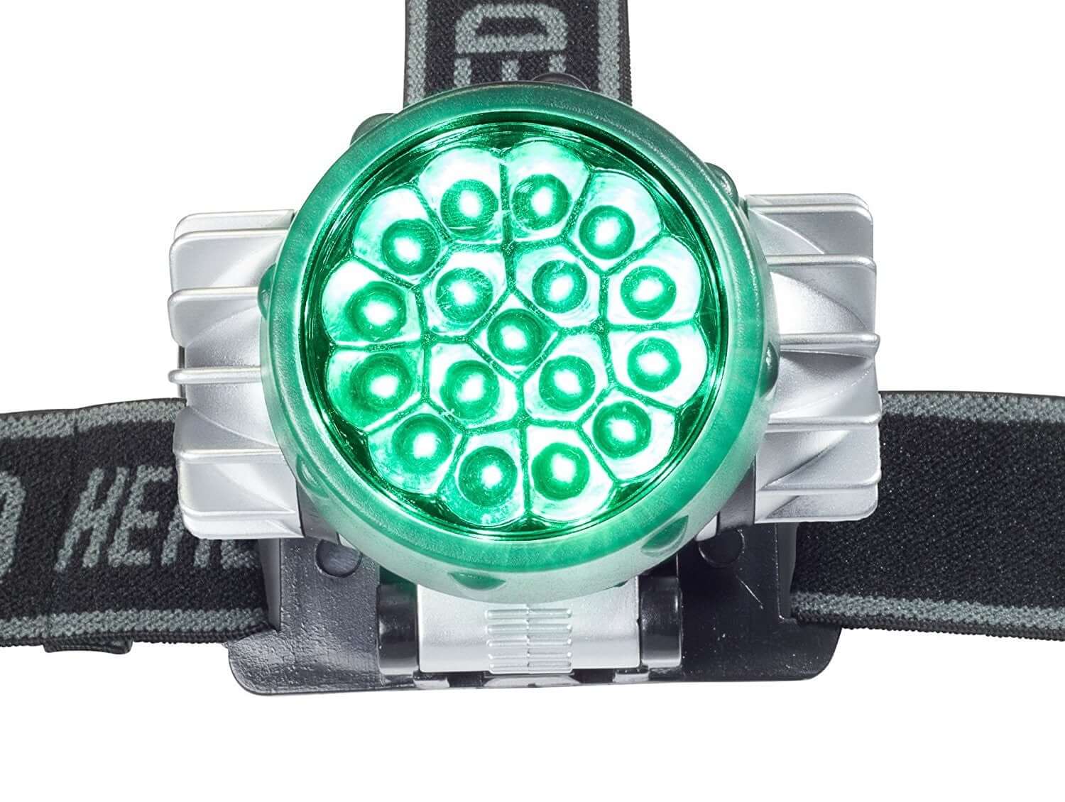 17 Bulb Green LED Headlamp - Happy Hydro