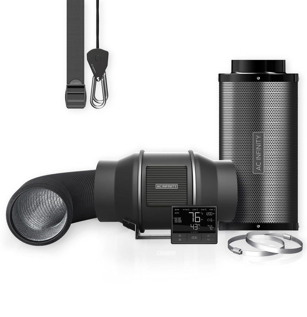 AC Infinity Grow Tent Ventilation Kit Pro, 6 Inch - Happy Hydro