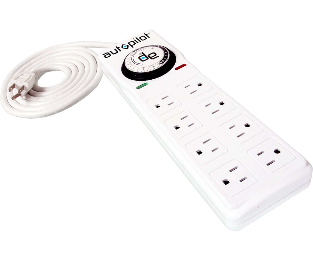 Autopilot Surge Protector and Power Strip with Timer - Happy Hydro