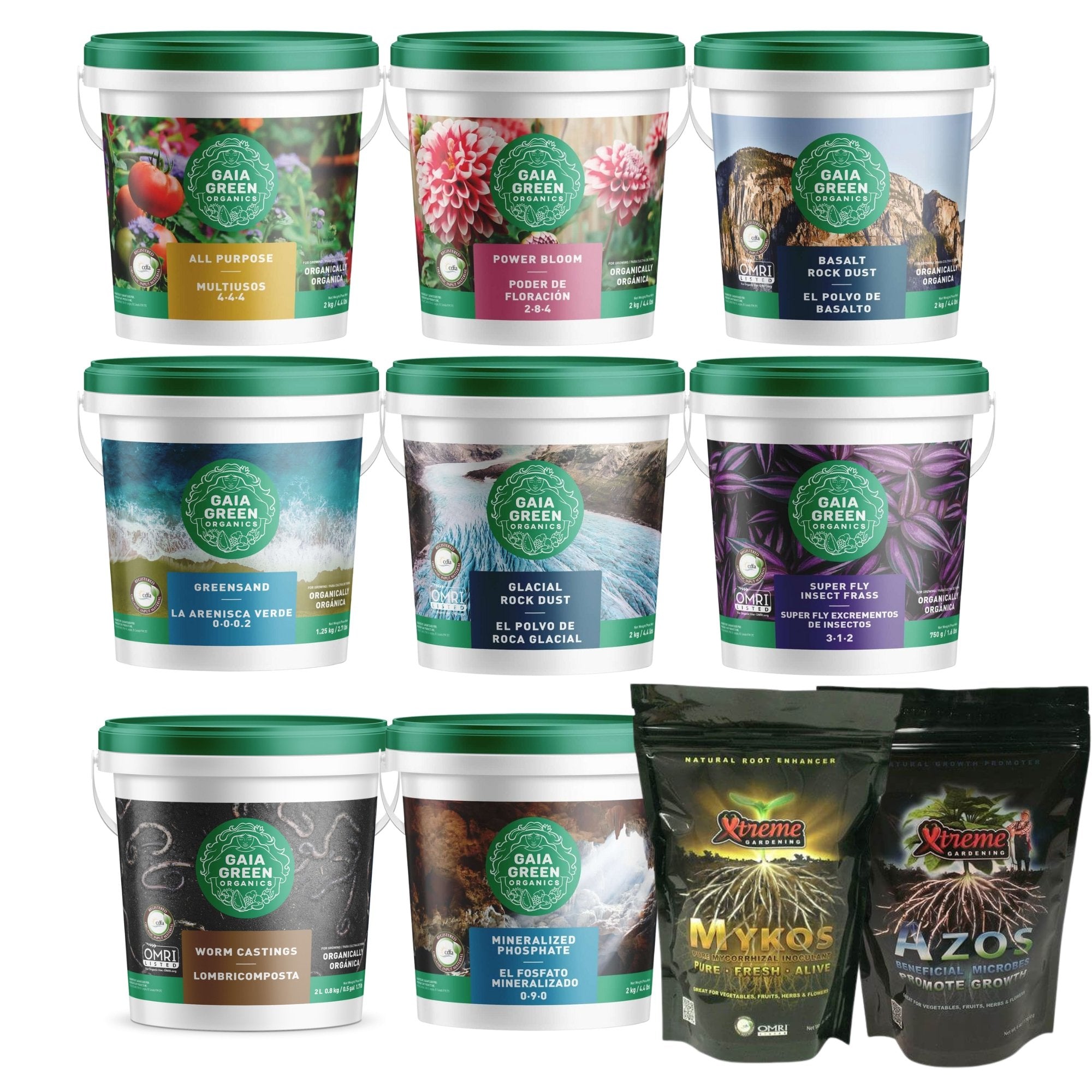 Gaia Green Organic Amendment Pack - Happy Hydro