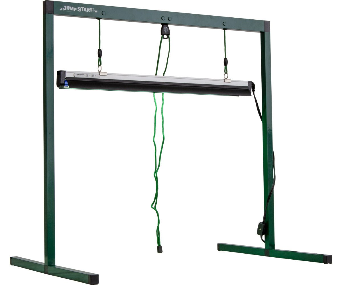 Jump Start 2' Stand w/ Optional T5 Lighting System - Happy Hydro
